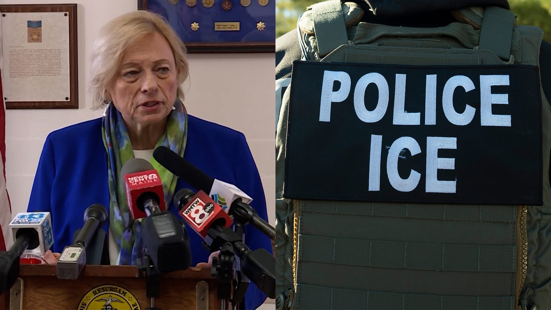 Maine Gov. Mills calls ICE 'secret police' as agency conducts ...