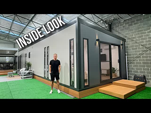 I found a 720 square foot prefab home built for affordable full time ...