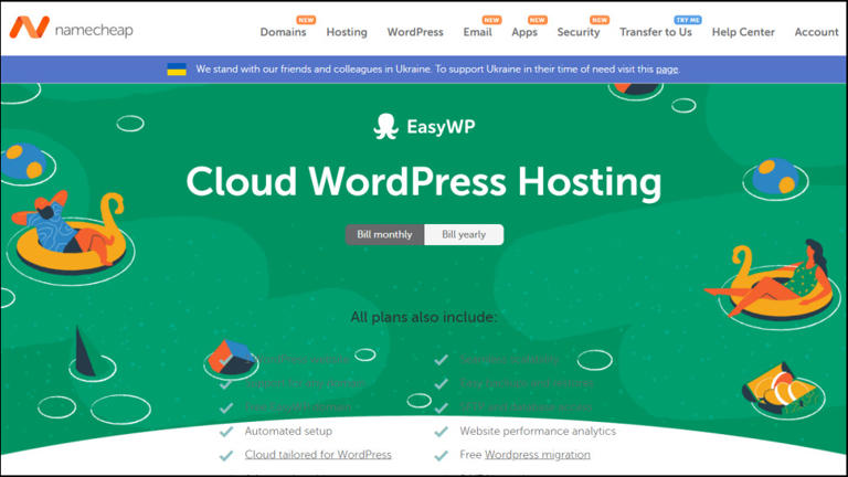Namecheap web hosting review