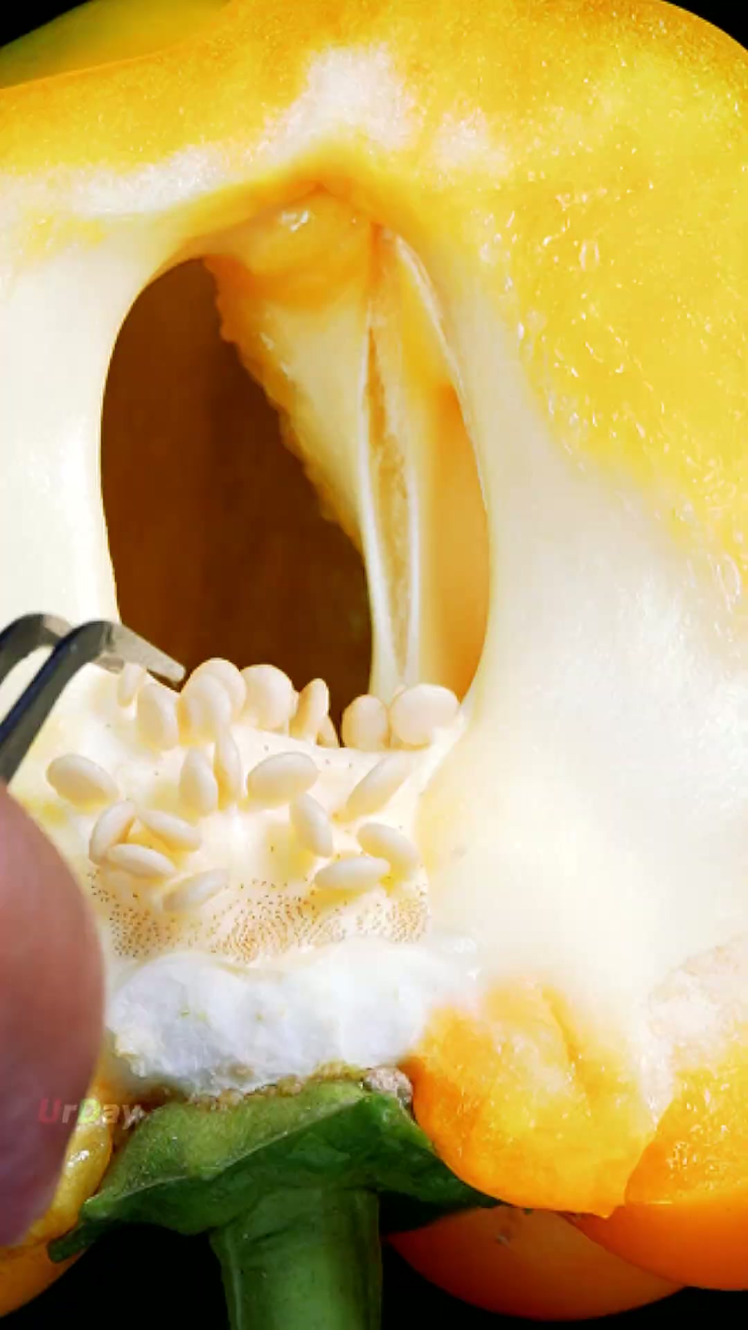 Pepper seed in macro #urday