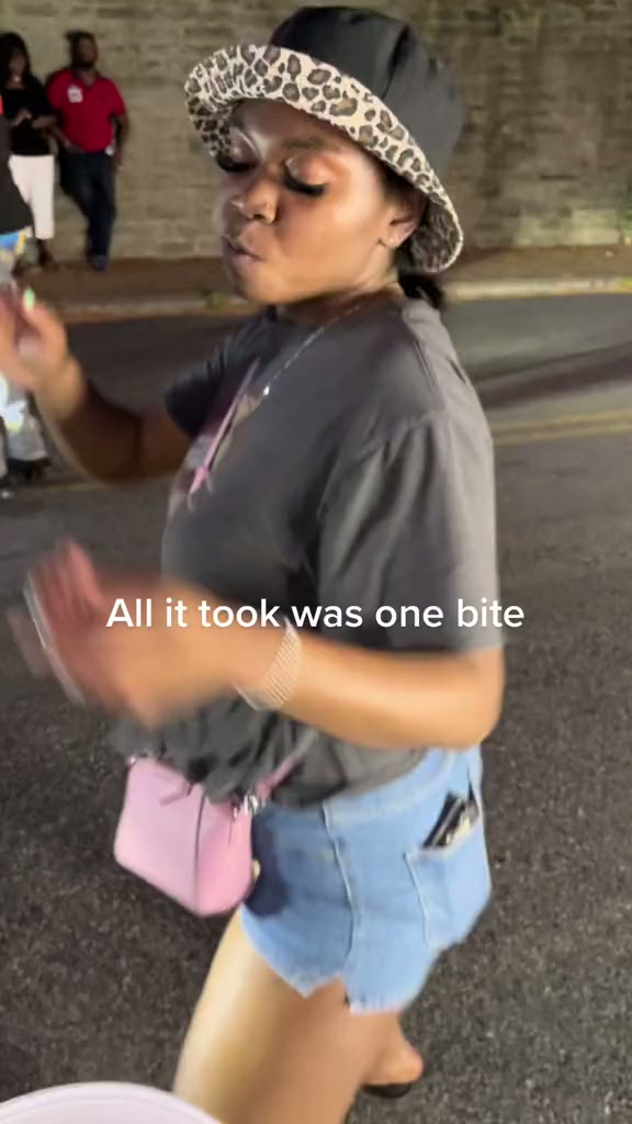 One bite turned the whole street into a dance floor