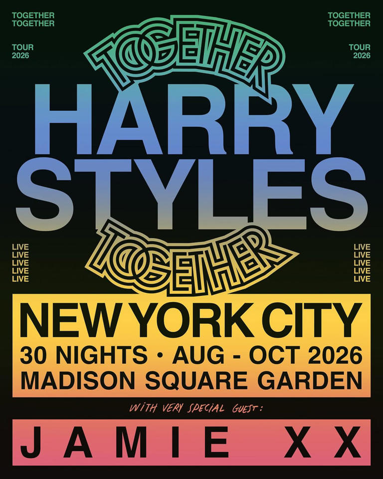 Harry Styles announces 30 Madison Square Garden shows after Page Six ...
