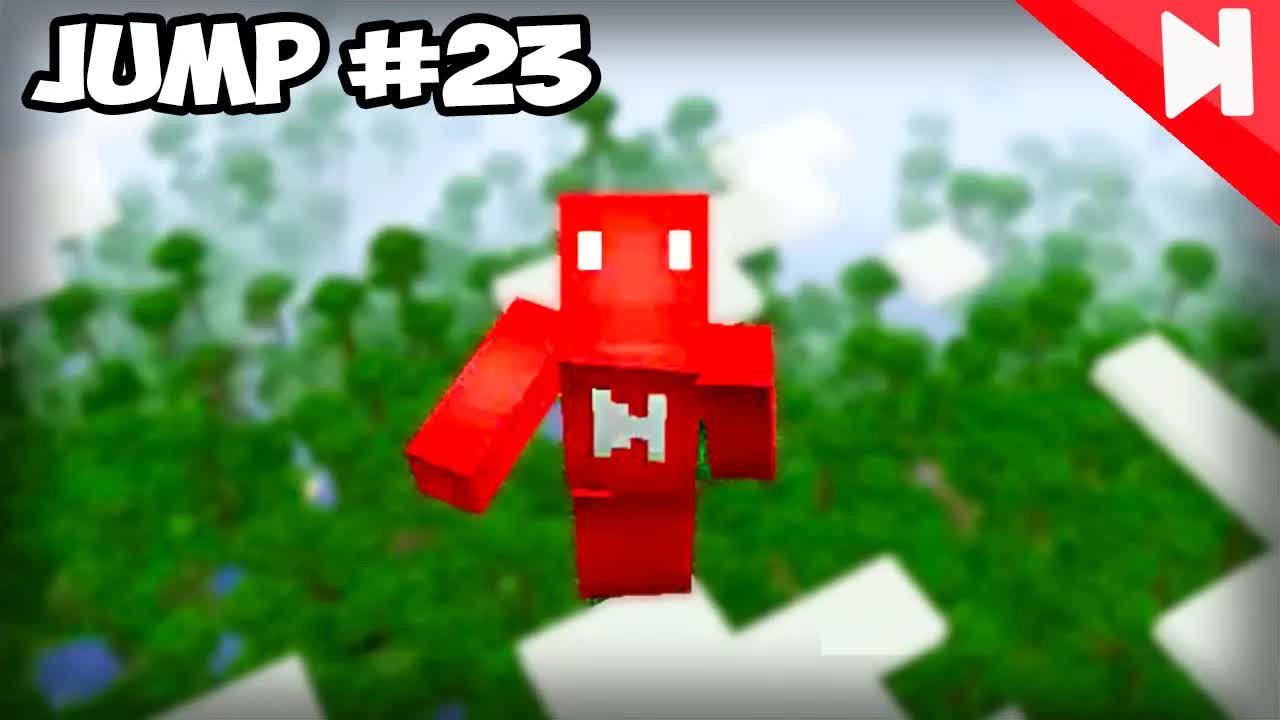 Minecraft, but jump boost rises every jump