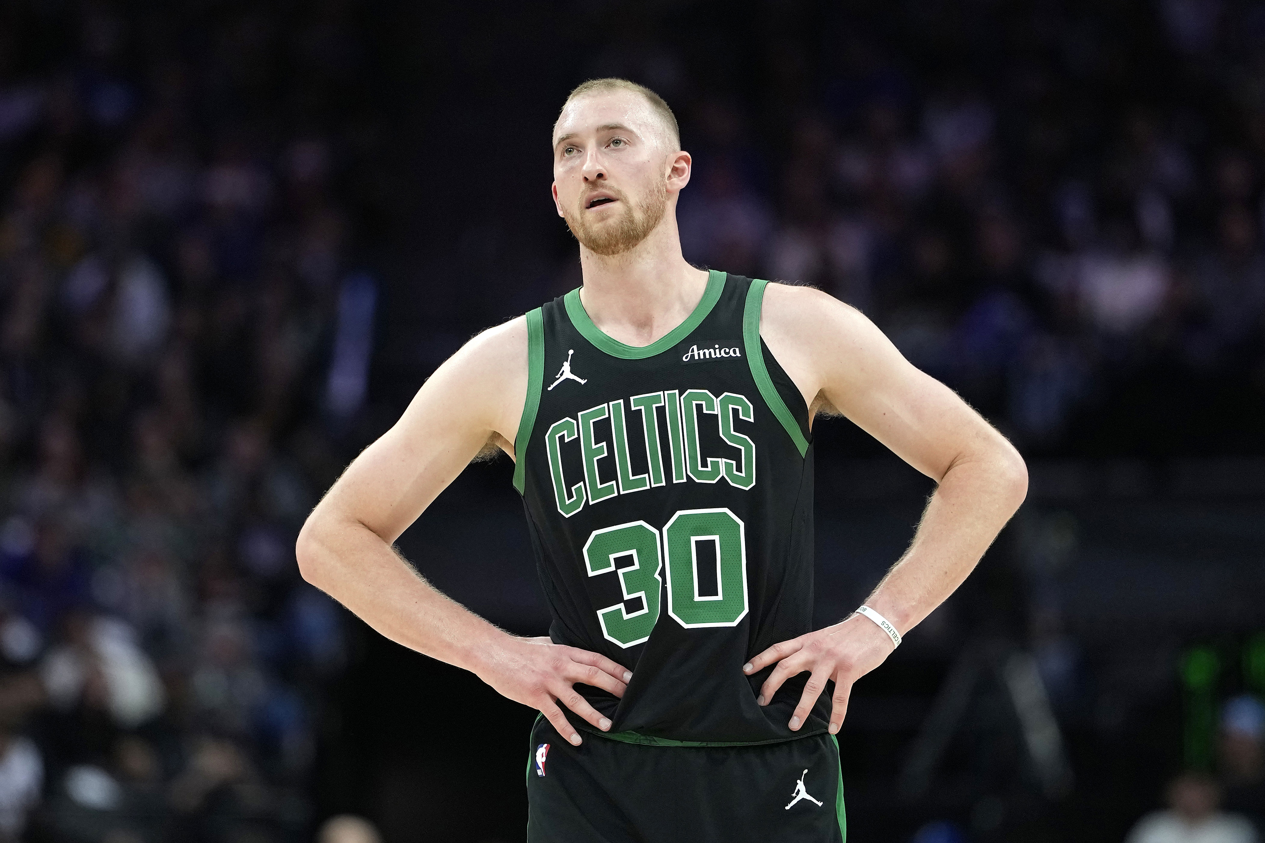 Same jersey, different job: Sam Hauser