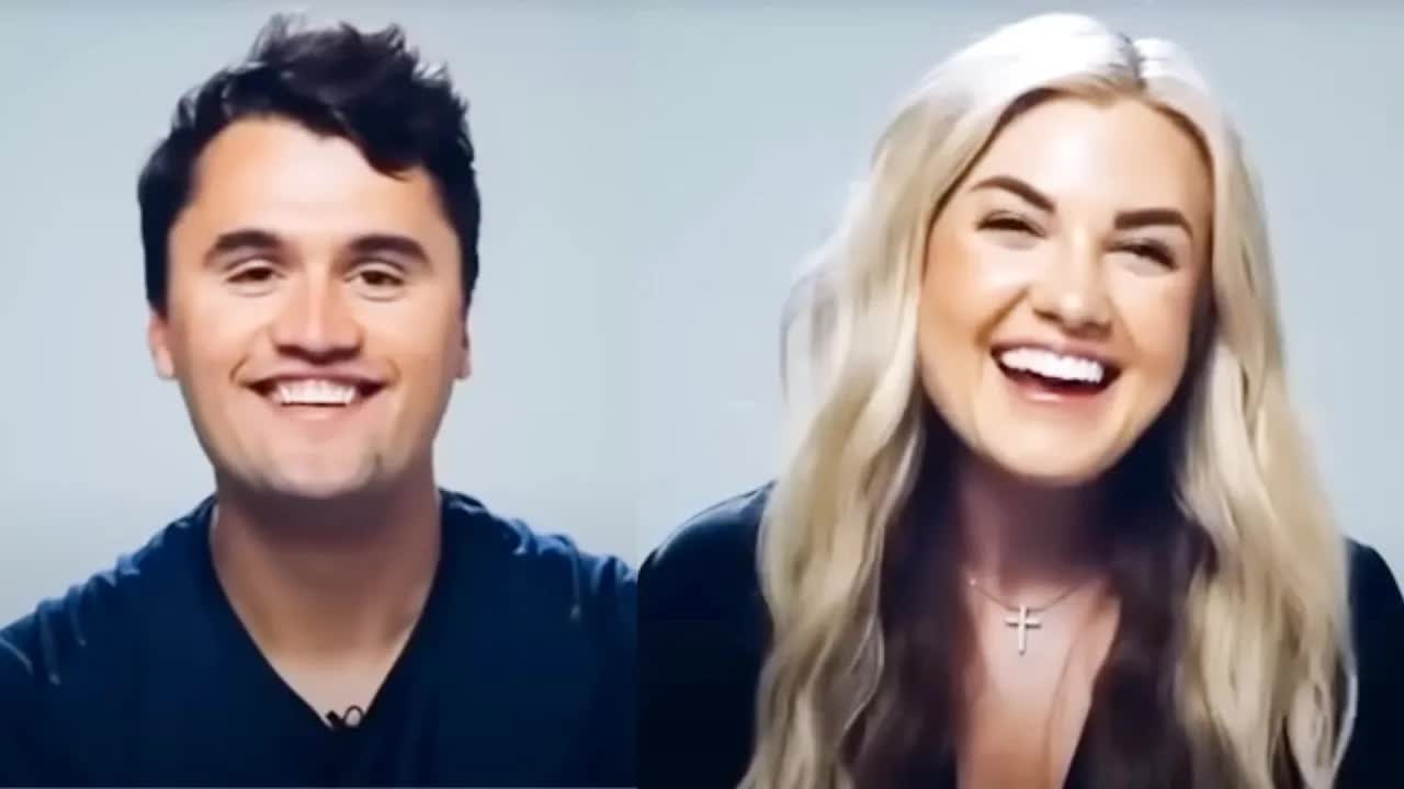 (Full video) How Charlie Kirk and Erika Kirk met (Engagement love story)
