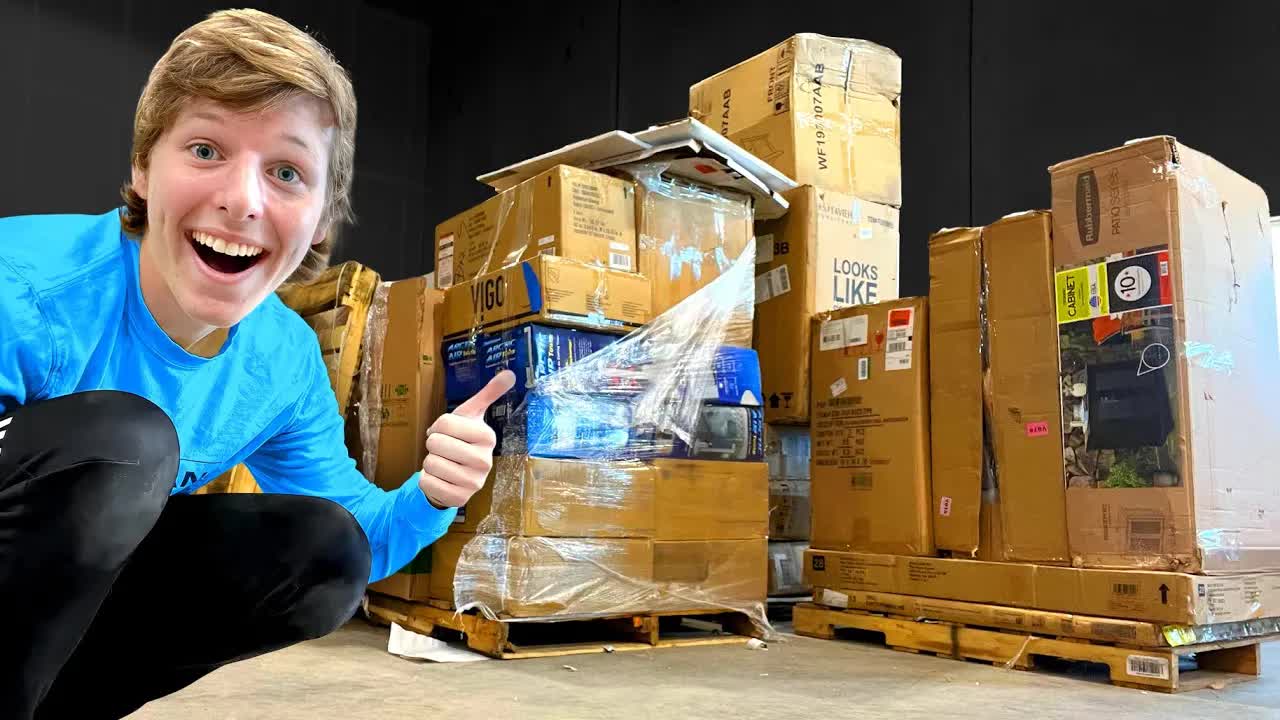 I flipped a $1000 Home Depot return pallet