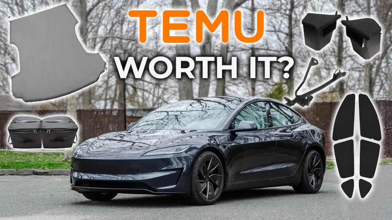 I tried Tesla accessories from TEMU – here’s the truth!