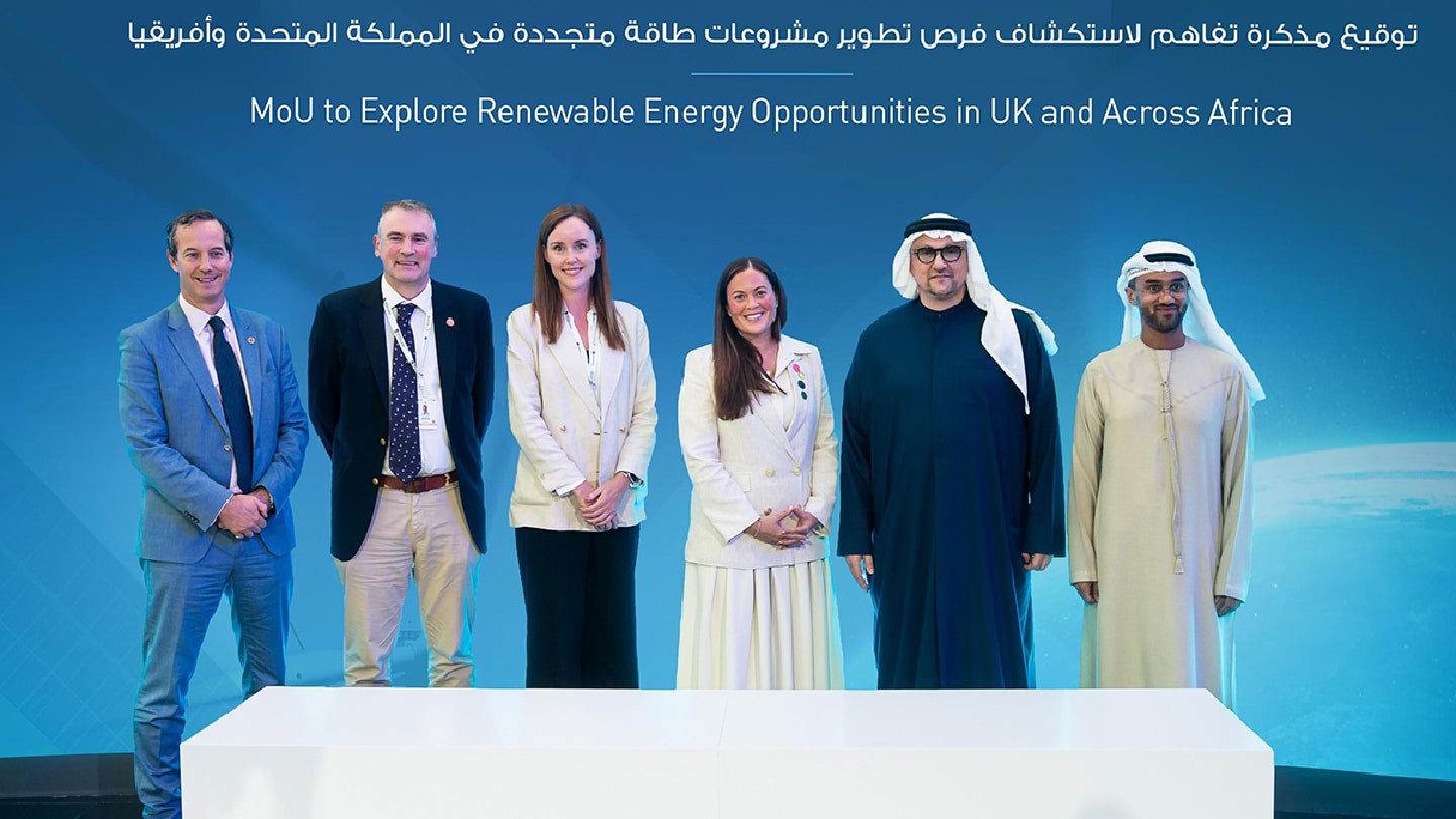 Masdar and Octopus Energy sign agreements on UK and Africa clean power