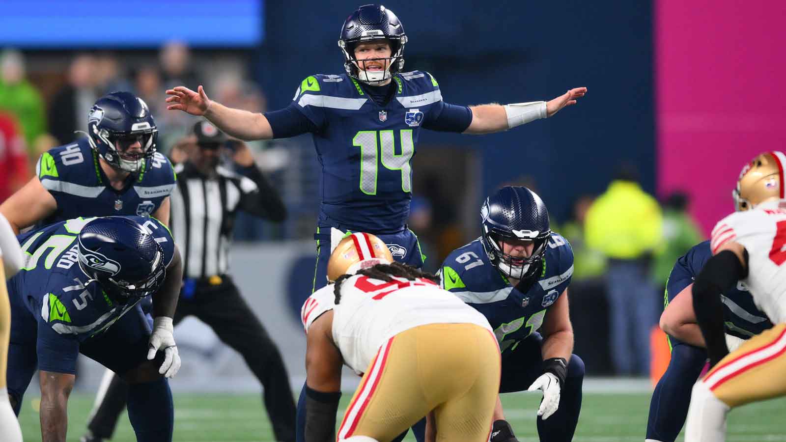 Predicting Sam Darnold’s stat line for Seahawks in NFC Championship ...