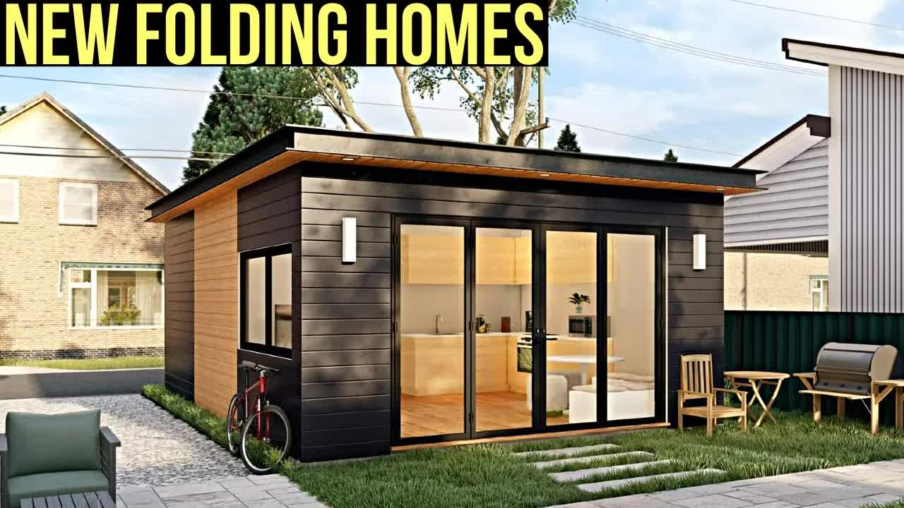 Brand new folding PREFAB homes you can buy right now