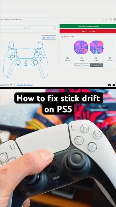 Fix PS5 stick drift easily and permanently!