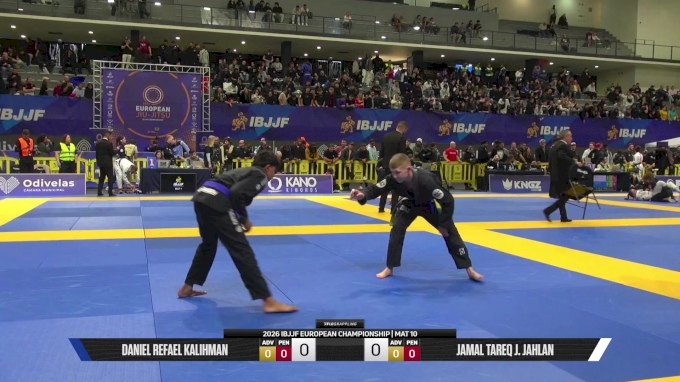 Jamal Tareq J Jahlan vs Daniel Refael Kalihman 2026 European Jiu-Jitsu ...