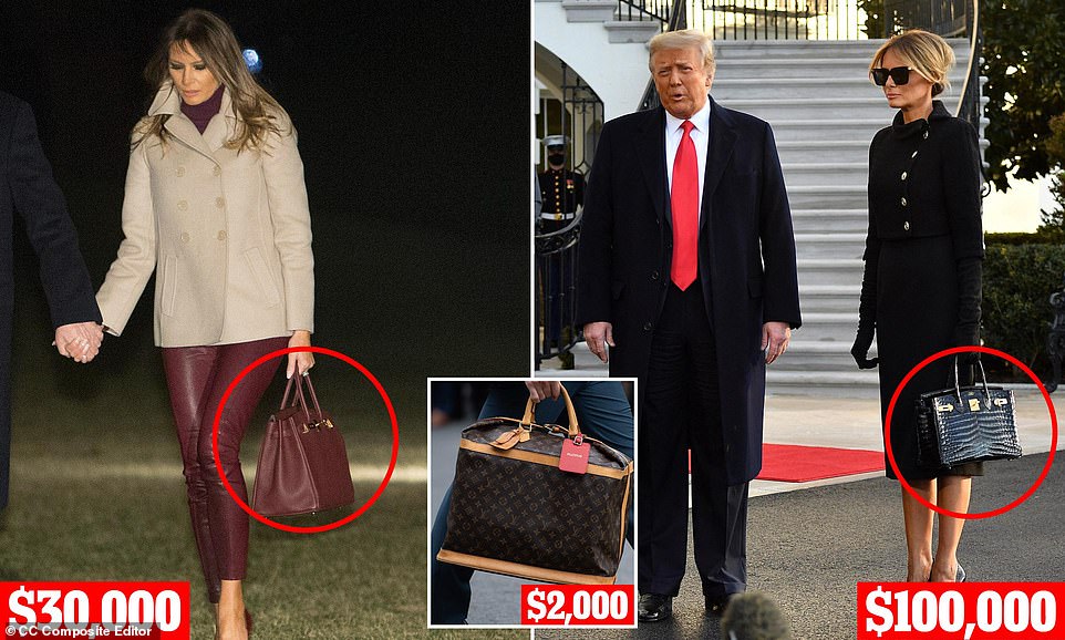 Inside Melania Trump's handbag collection