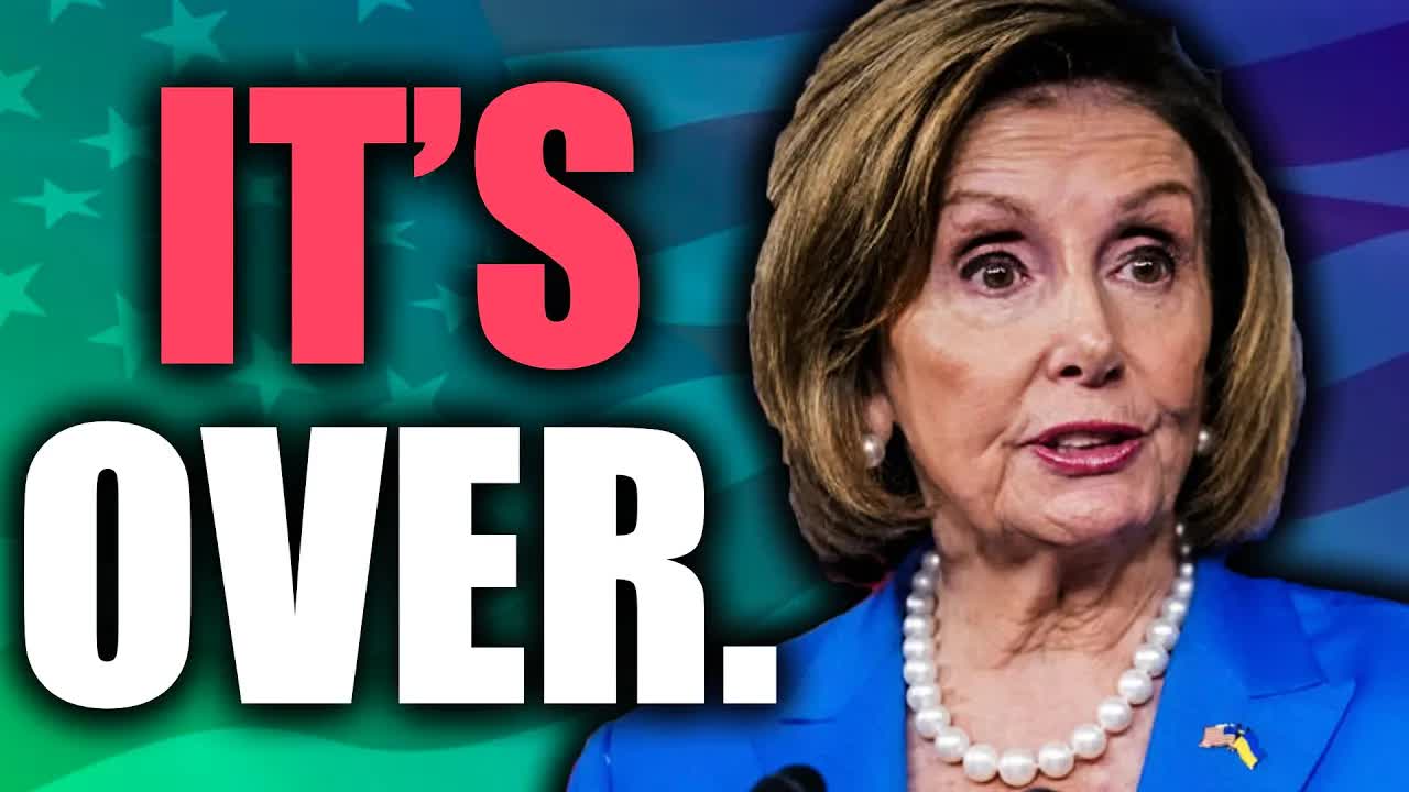 I can't believe what just happened to Nancy Pelosi!