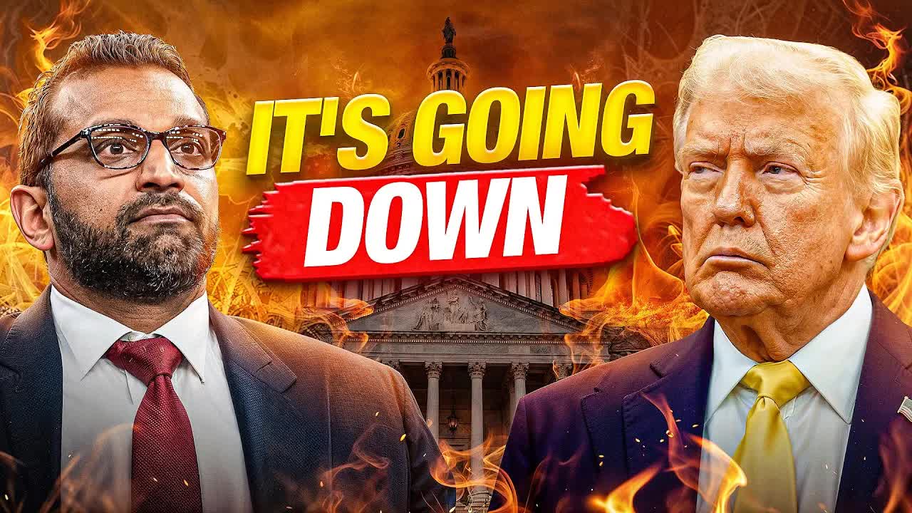 Breaking: Kash Patel just dropped a massive bombshell!