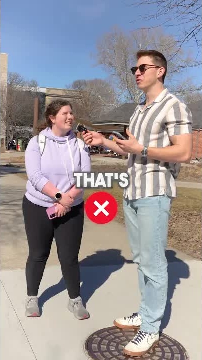 Trivia challenge: win money on the street!