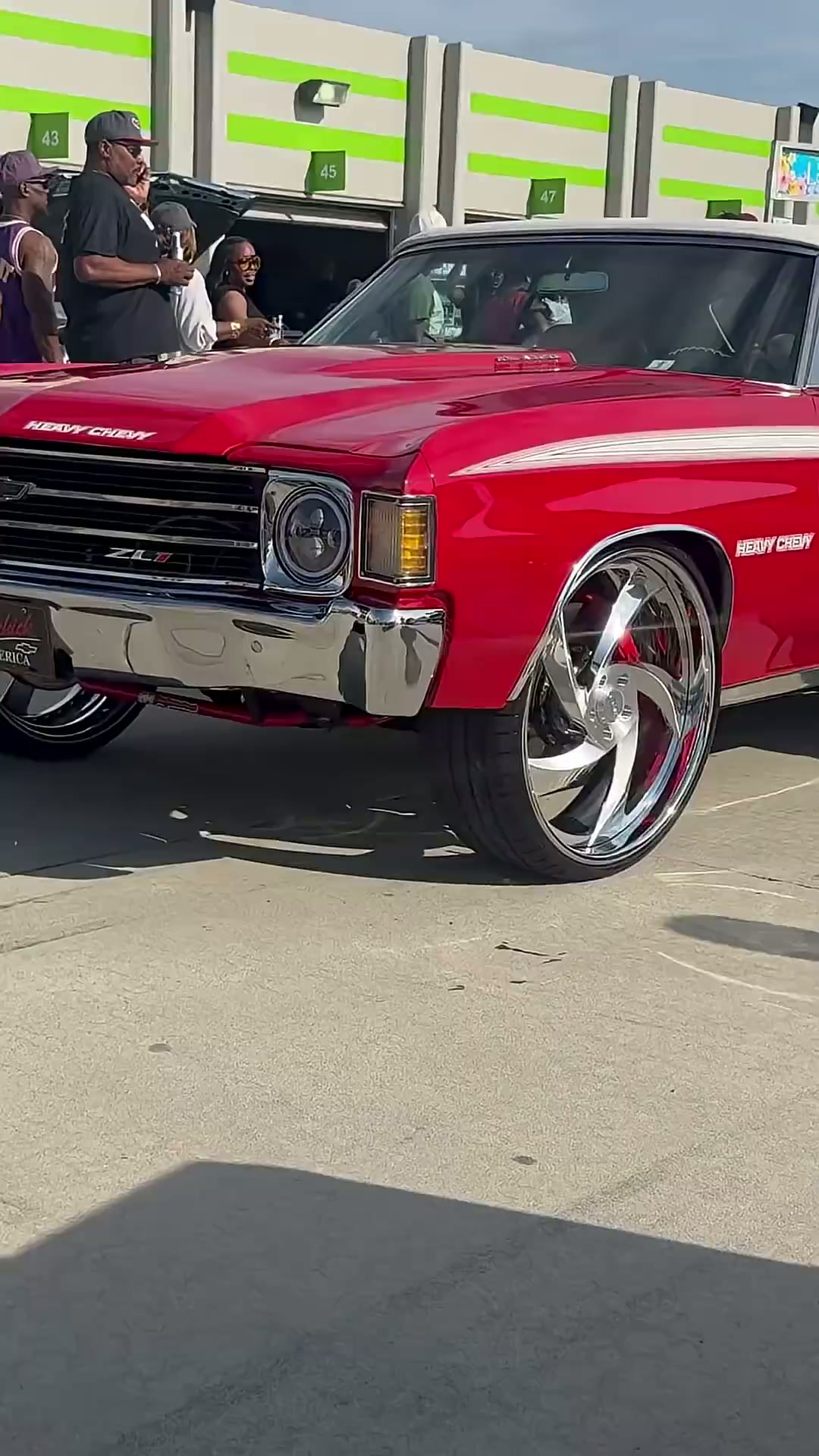 Chevy Chevelle on 24’s at StreetWhipz Carshow