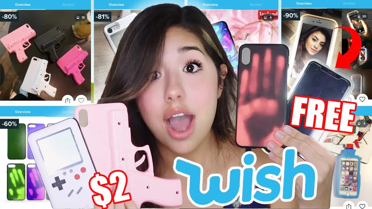 Unboxing cheap iPhone cases from Wish!
