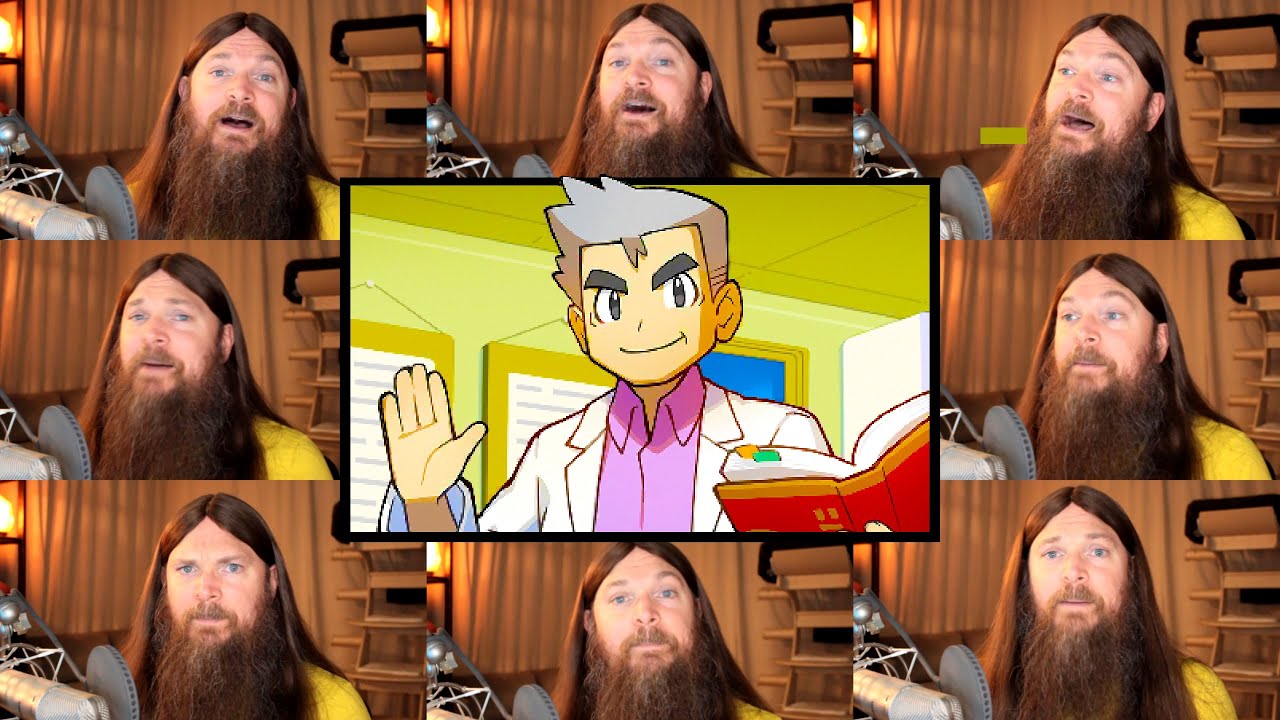 Pokémon Red/Blue/Yellow - Oak Research Lab acapella!