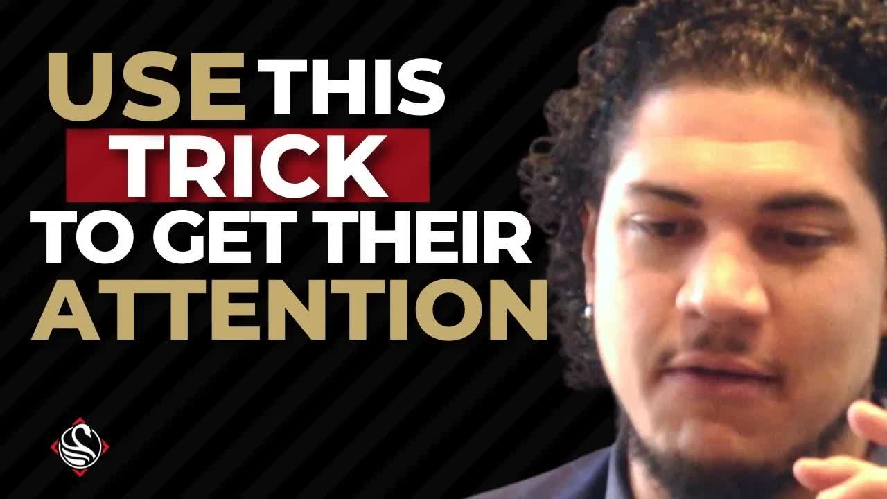 How to quickly capture their attention using the cold read