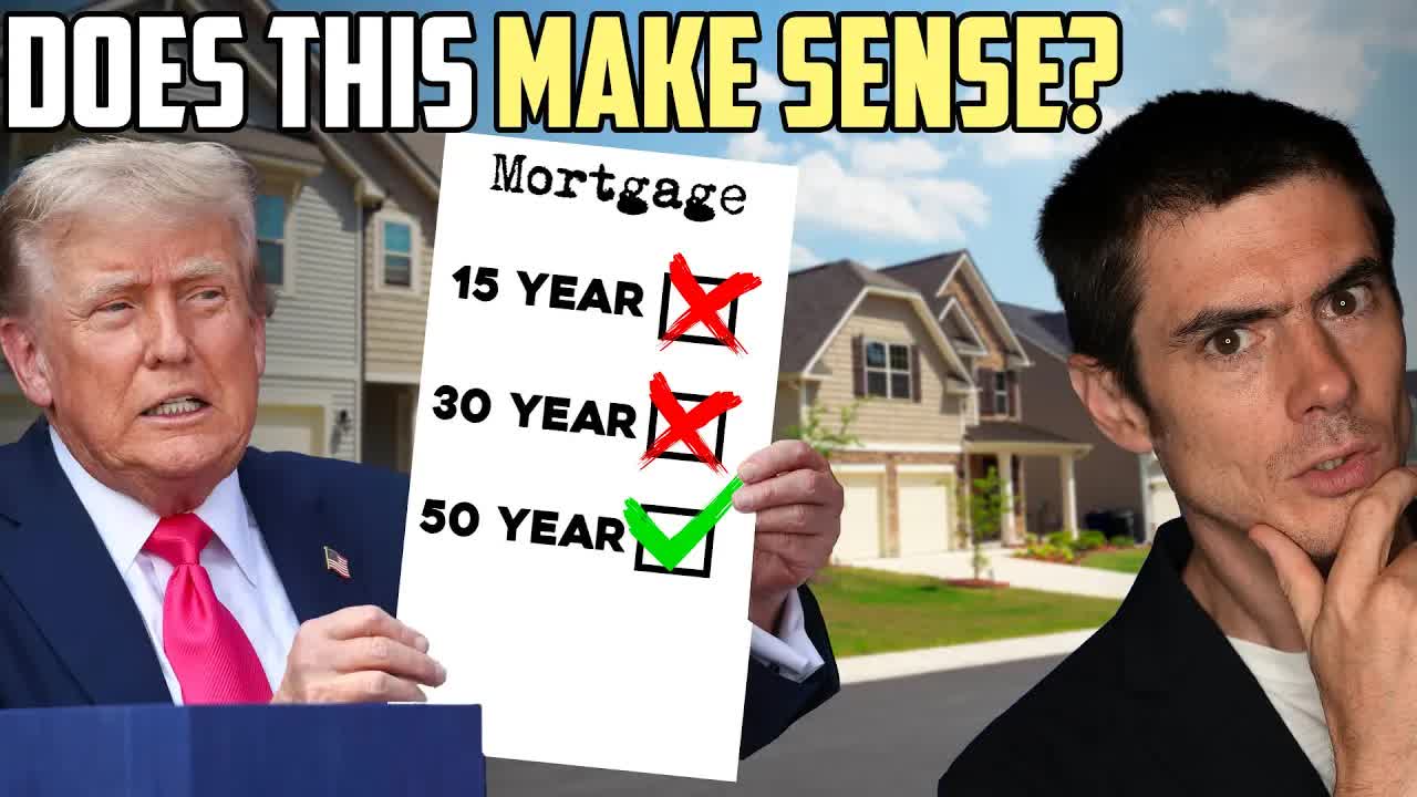 The issue with Trump’s new 50 year mortgages