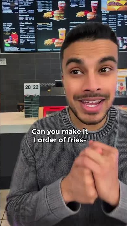 McDonald's fries hack for fresh fries!
