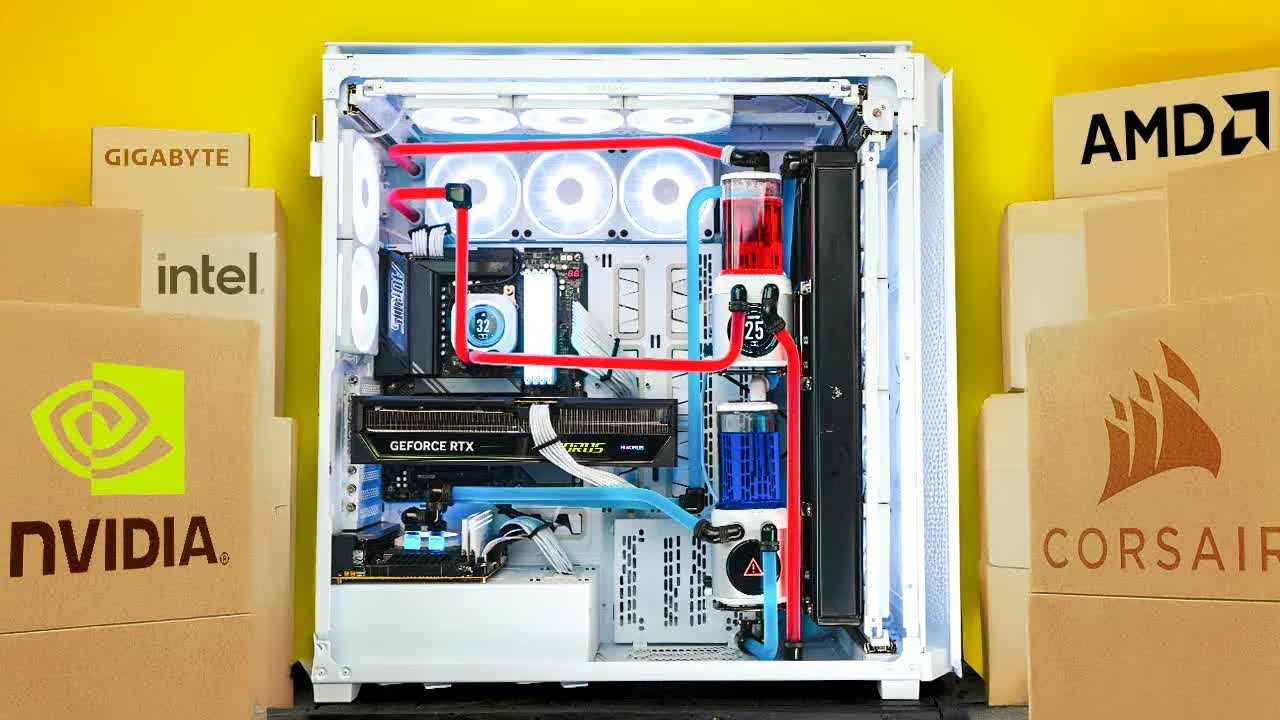 How to build your first watercool gaming PC! (Step by step)
