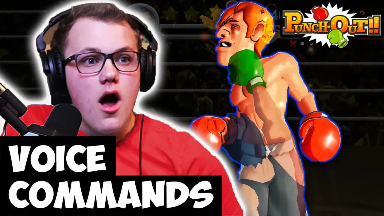 Can you beat Glass Joe using only your voice? Punch Out! Wii