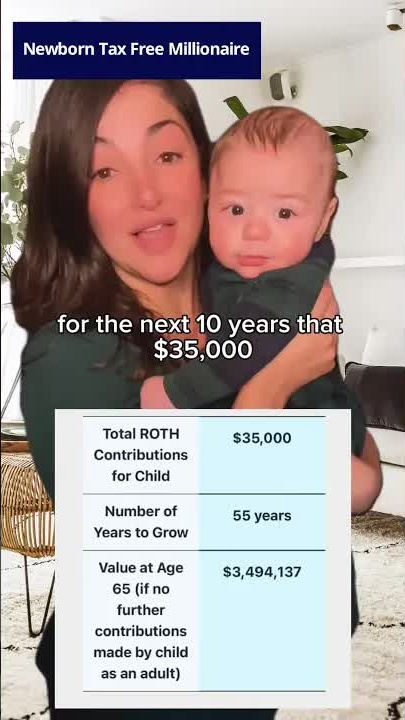 Custodial Roth IRA: baby model loophole for generational wealth