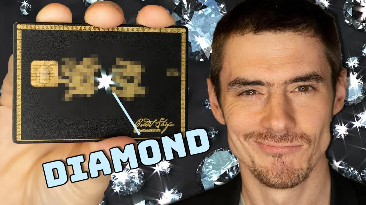 Unboxing a diamond black card