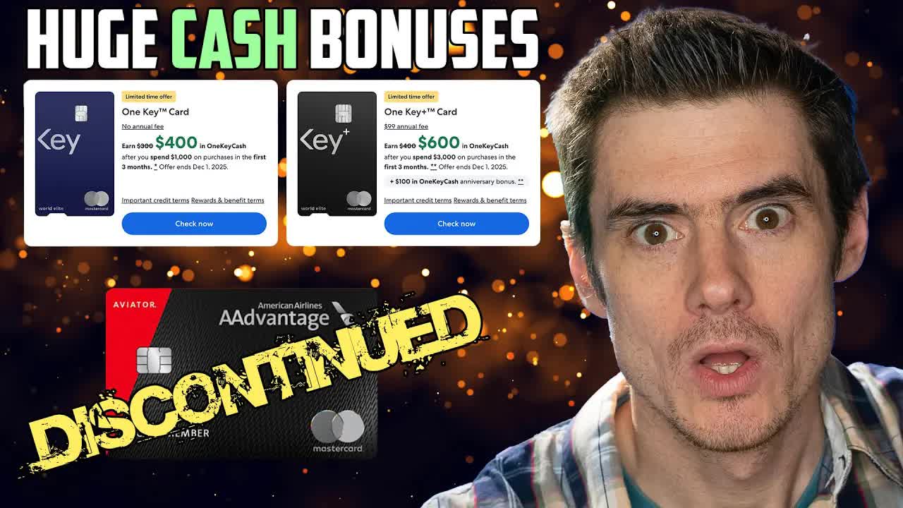 Big cash back bonuses + this credit card gone