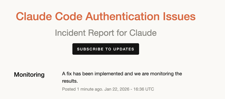 Claude was down — live updates on the outage that hit Anthropic AI services