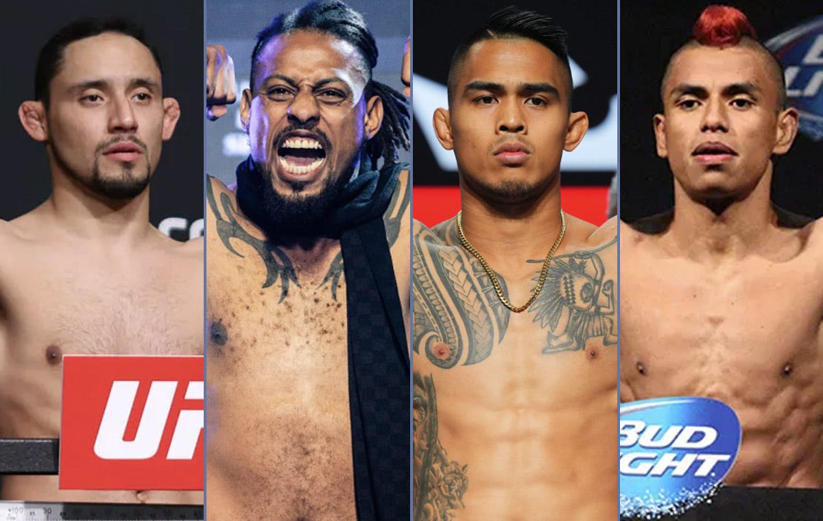UFC veterans in MMA action Jan. 22-24