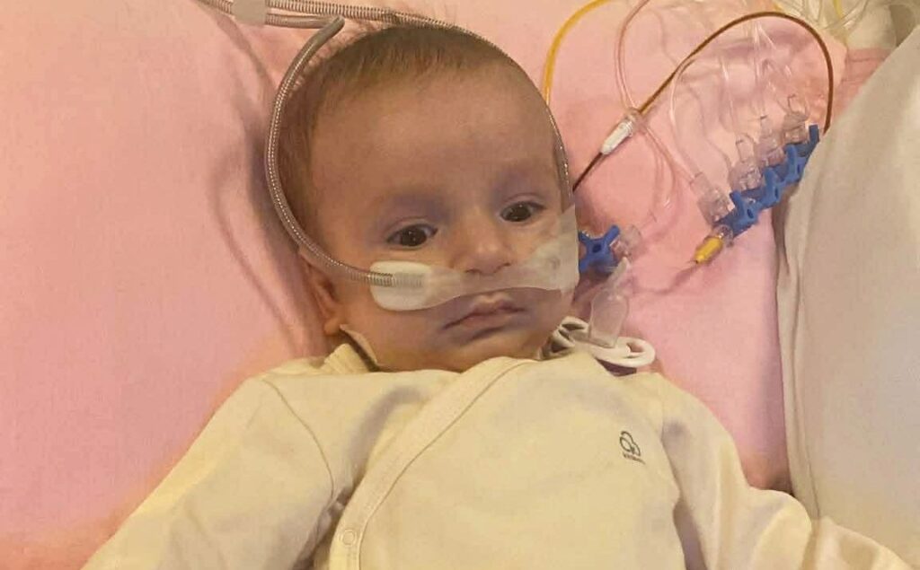 Dad fears baby will die in Turkish hospital unless NHS 'stop playing ...