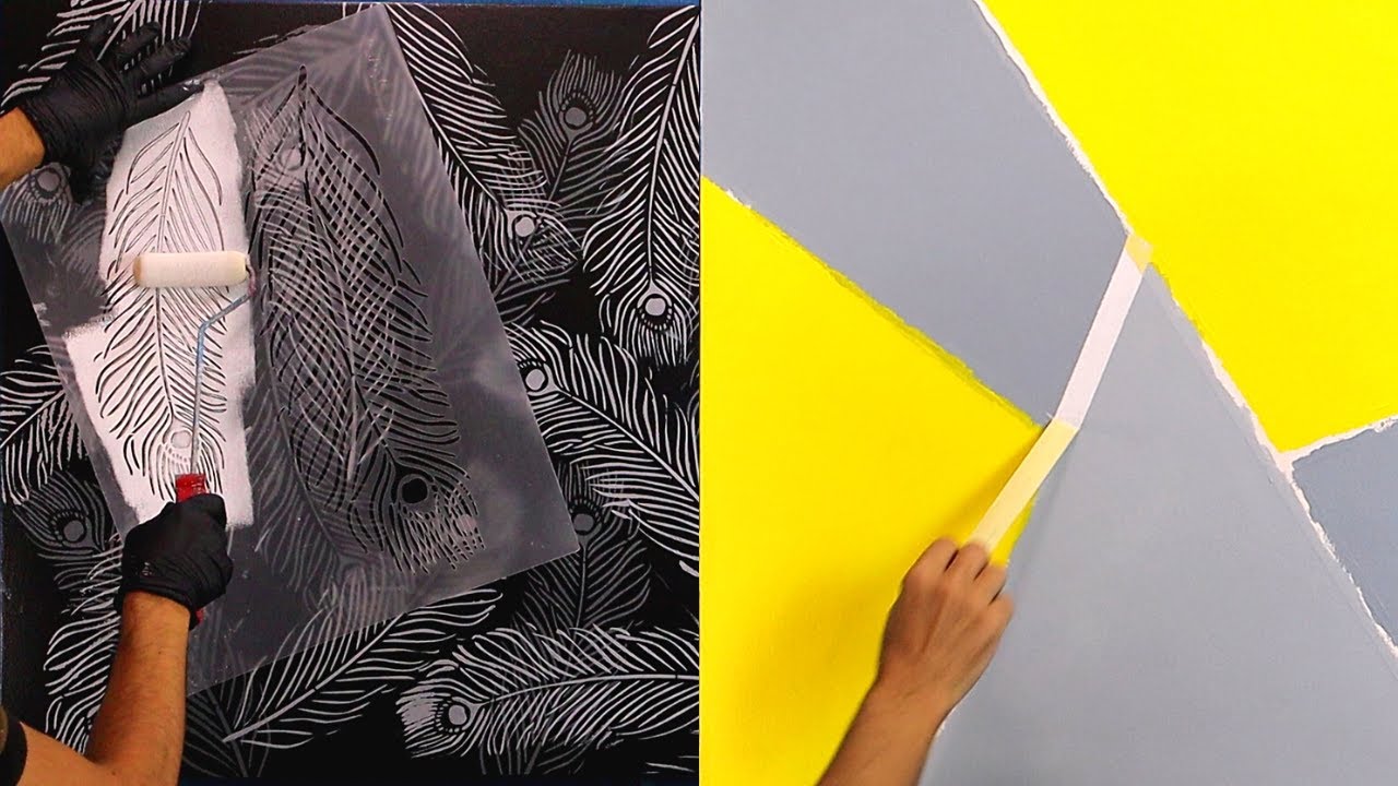 6 stunning wall painting techniques to transform your space | Easy DIY ...