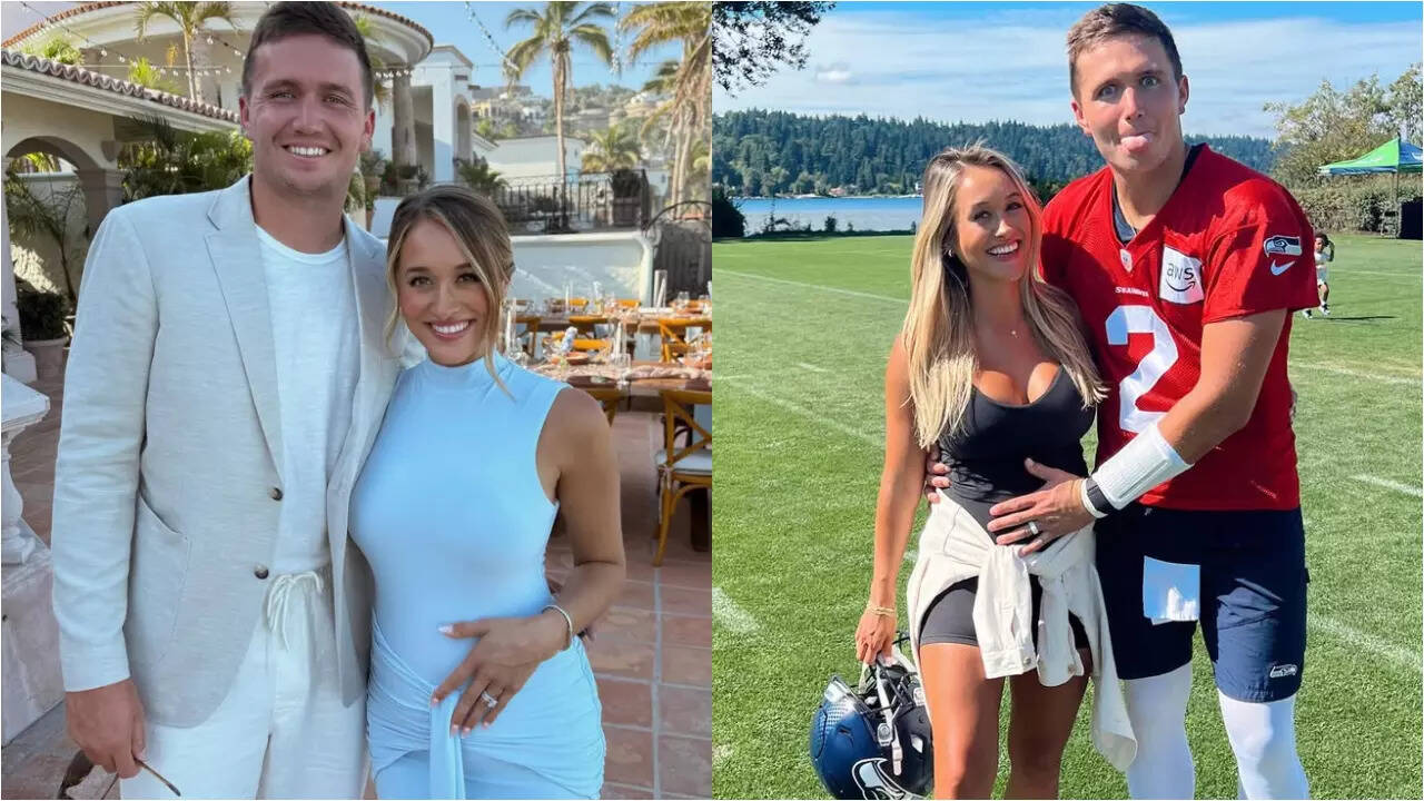 Who is Seattle Seahawks QB Drew Lock married to? Meet Natalie Lock, his ...