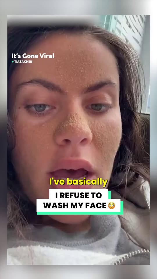 I never washed my face – and it ruined my skin
