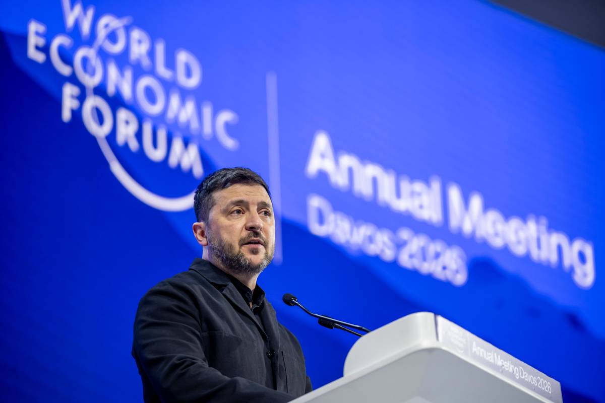 Zelensky fala diretamente para Trump em Davos: “Maduro já está a ser ...