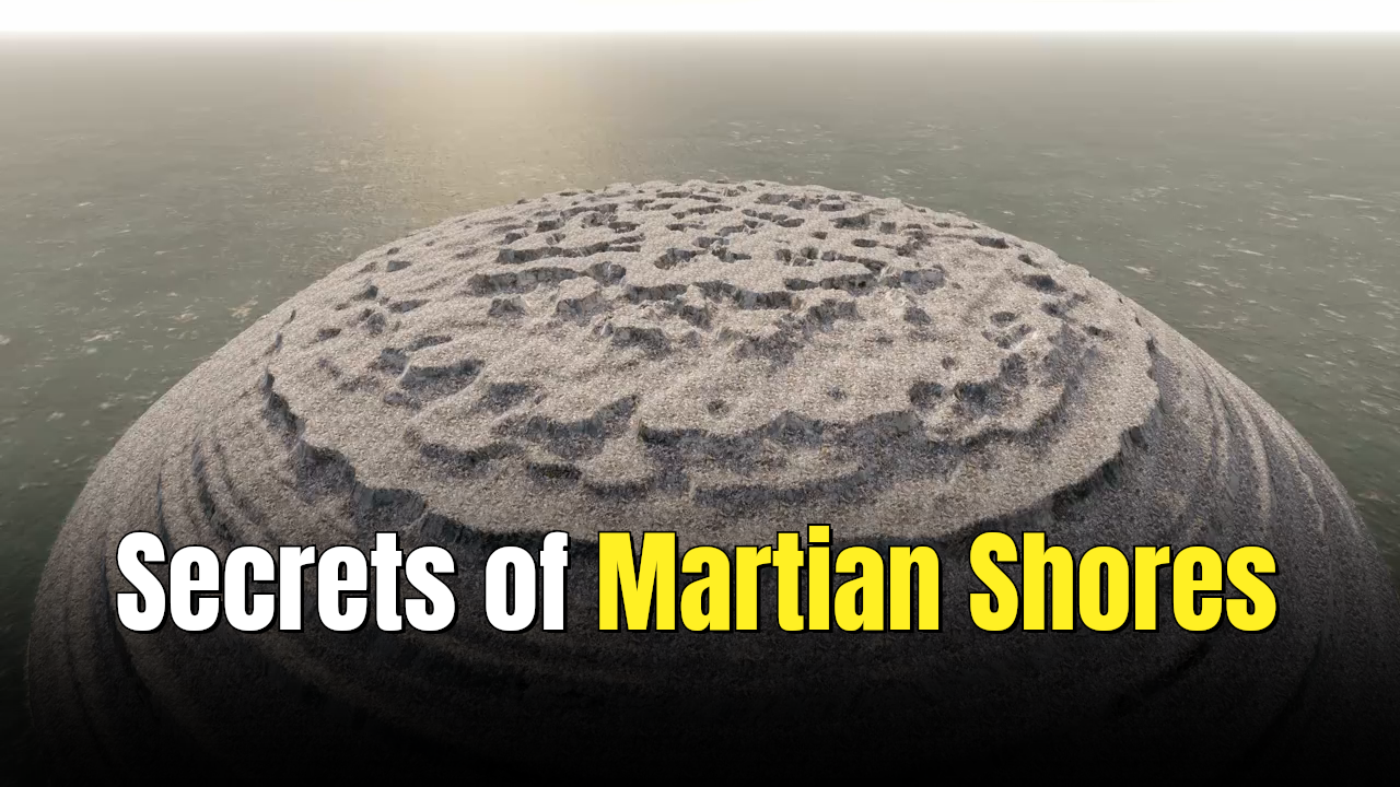 Hidden Martian deltas point to an ancient ocean covering half of Mars