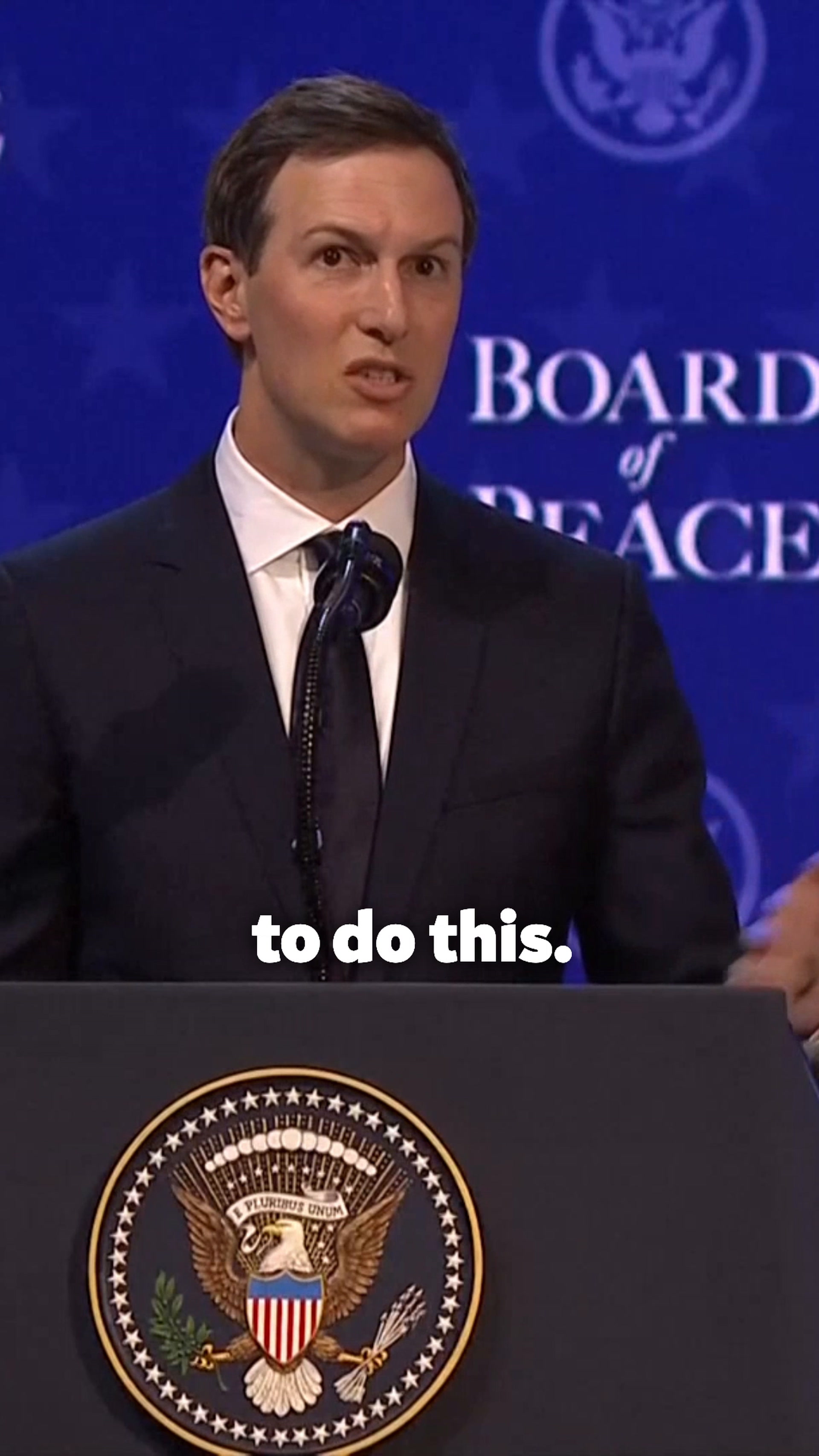 Jared Kushner unveils 'board of peace master plan' for Gaza