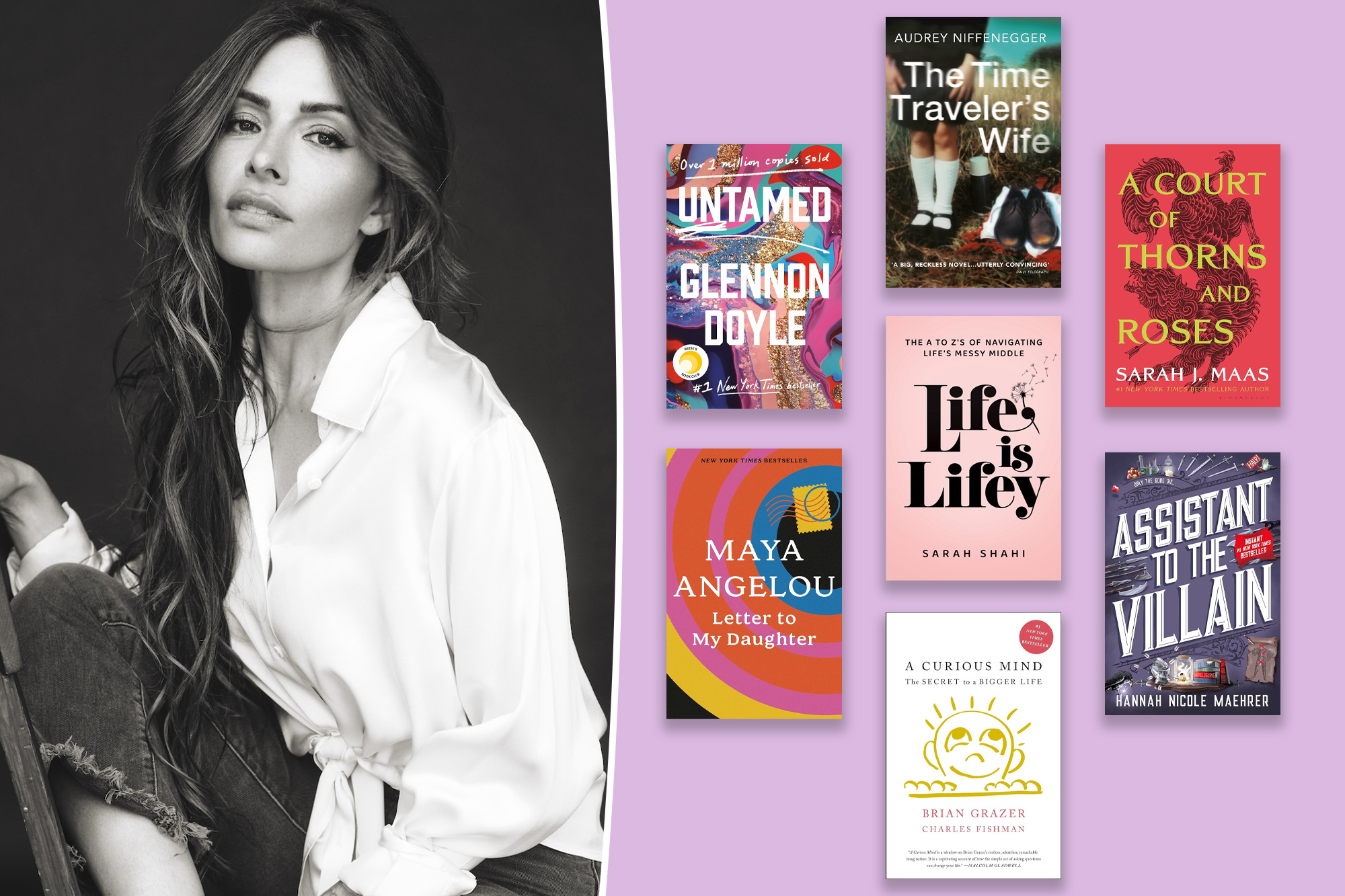 'Paradise' actress Sarah Shahi shares her six favorite books
