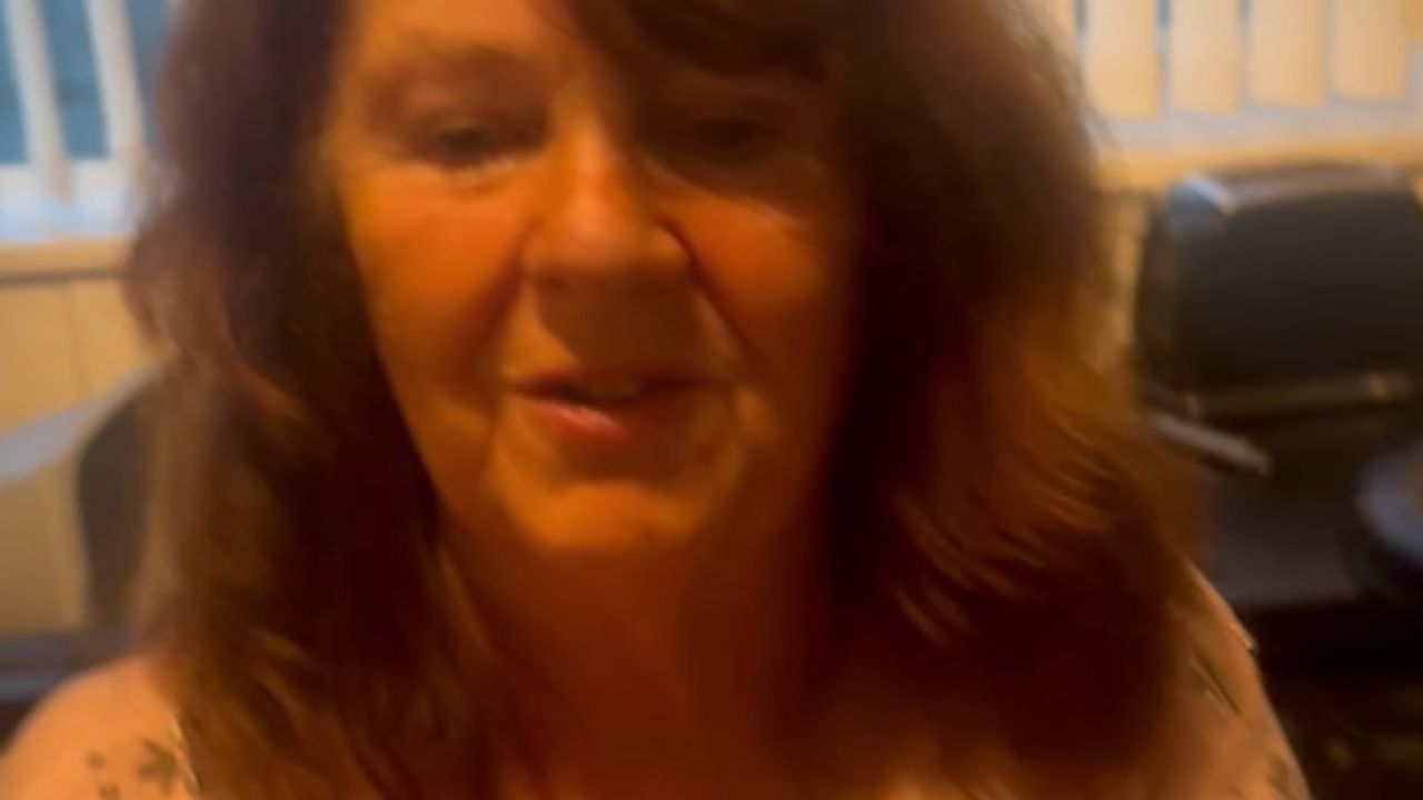 Mischief maker pulls an epic scare prank on grandma during her everyday ...