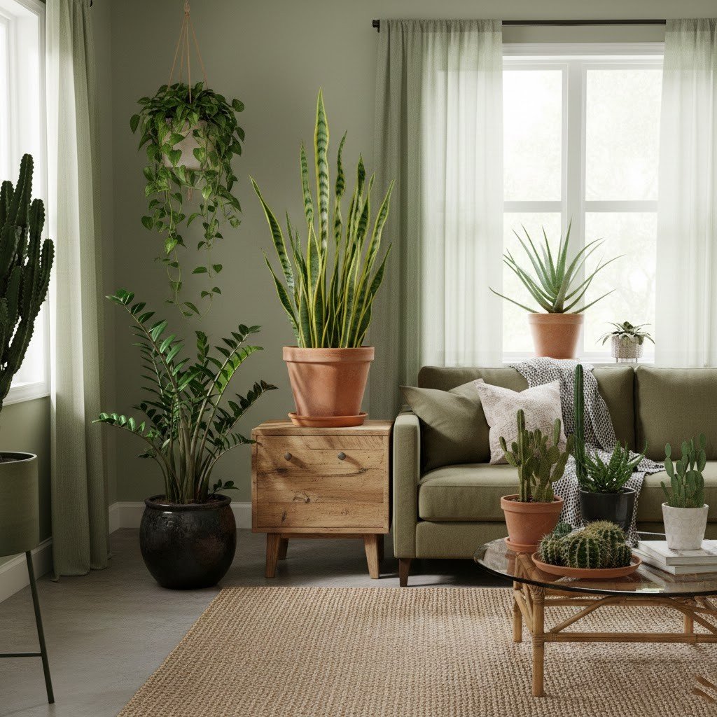 These houseplants thrive even when you forget about them