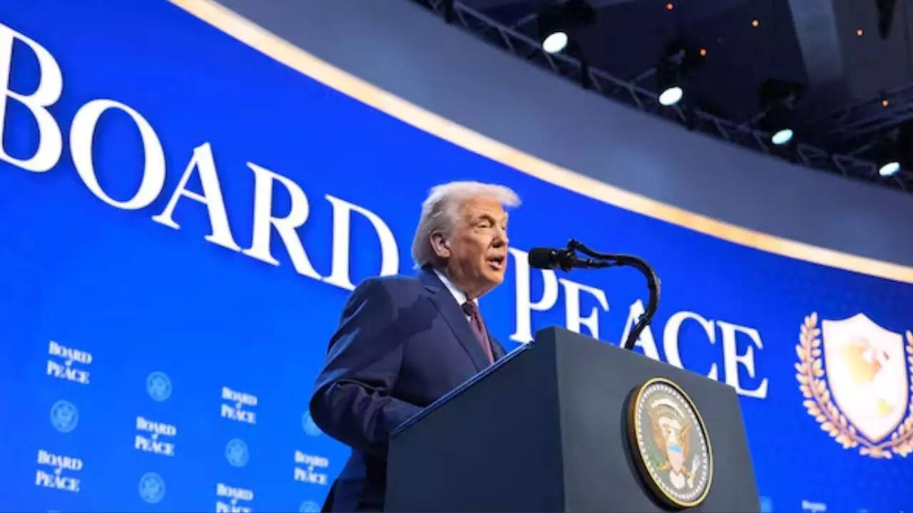 Shield, gold and US-centric globe: Why Trump’s ‘Board of Peace’ logo is ...