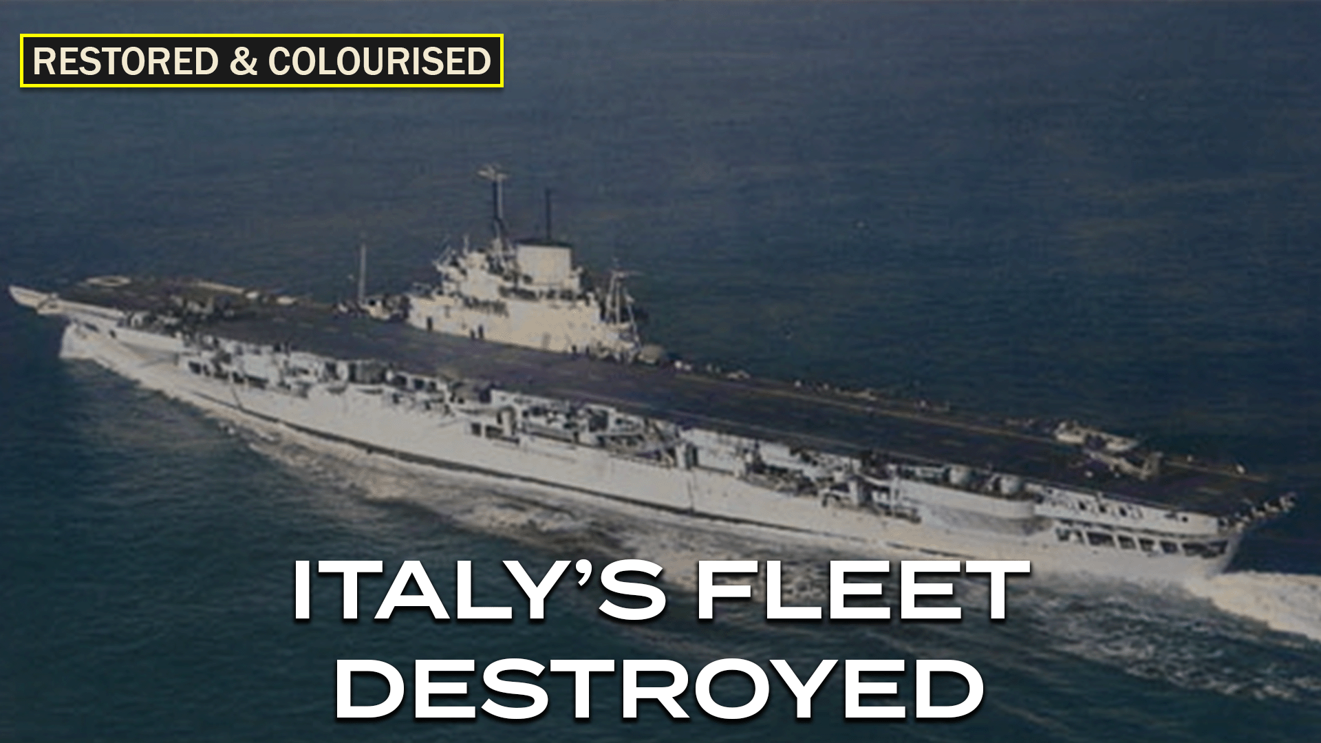 When Italian admirals saw Taranto burn