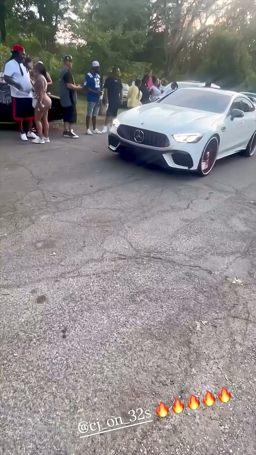 CJon32s Mercedes-Benz AMG GT on Rosegold 24” Forgiatos Riding