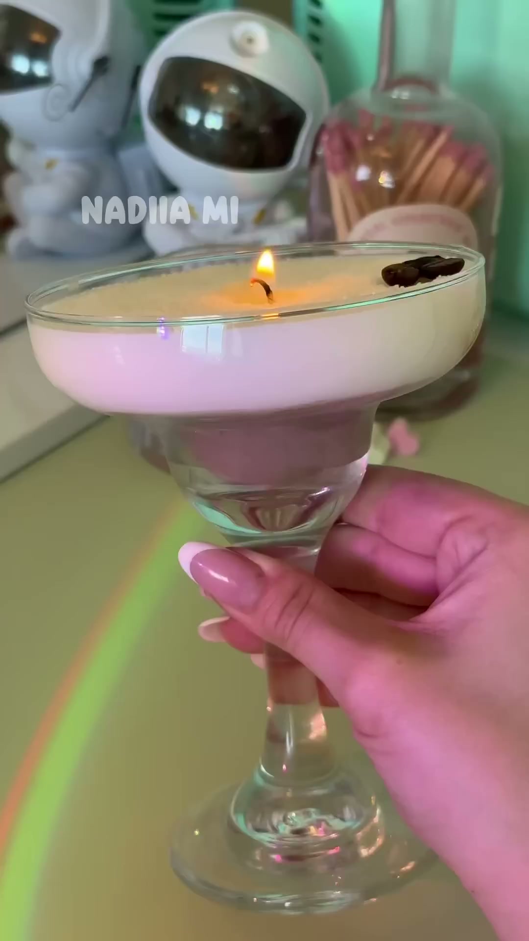 ASMR cocktail candle that looks good enough to drink 🍸