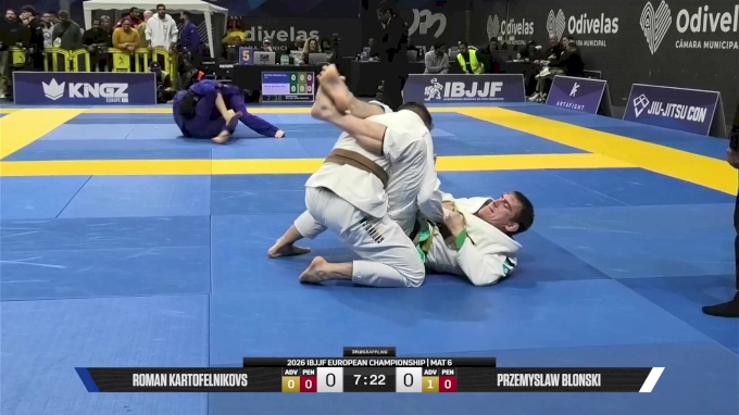 Przemyslaw Blonski vs Roman Kartofelnikovs 2026 European jiu-jitsu ...