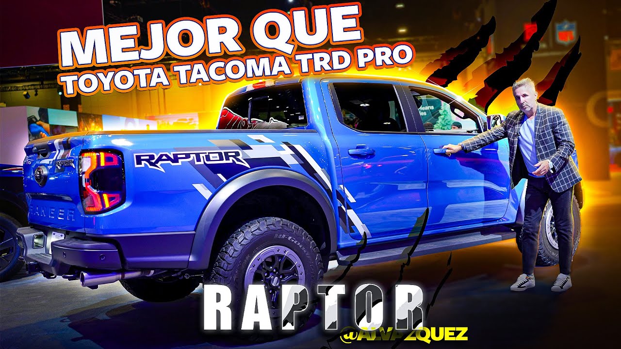 2024 Ford Ranger Raptor • ¿Es mejor que Tacoma y Colorado?