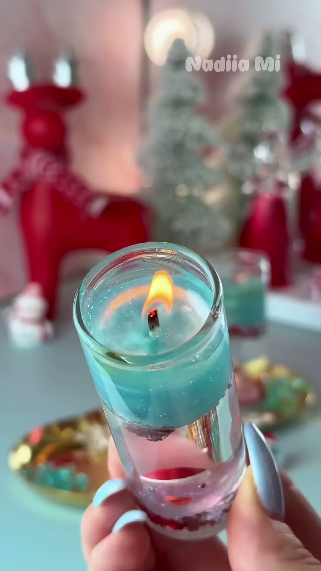 Mini water candles DIY | Christmas ducks 🦆 cozy and relaxing 🤍
